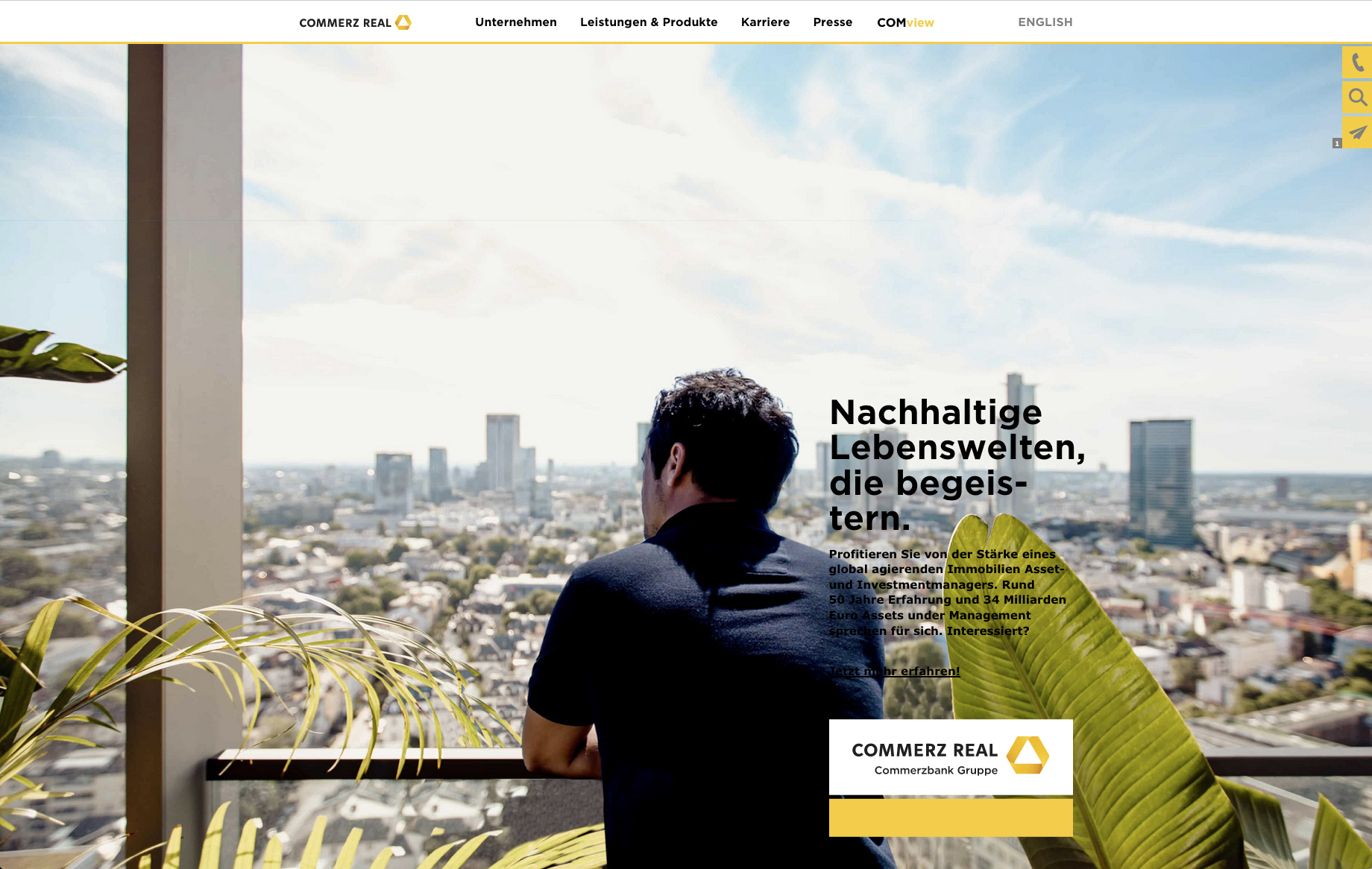 Commerz Real / Referenz / Brandingagentur